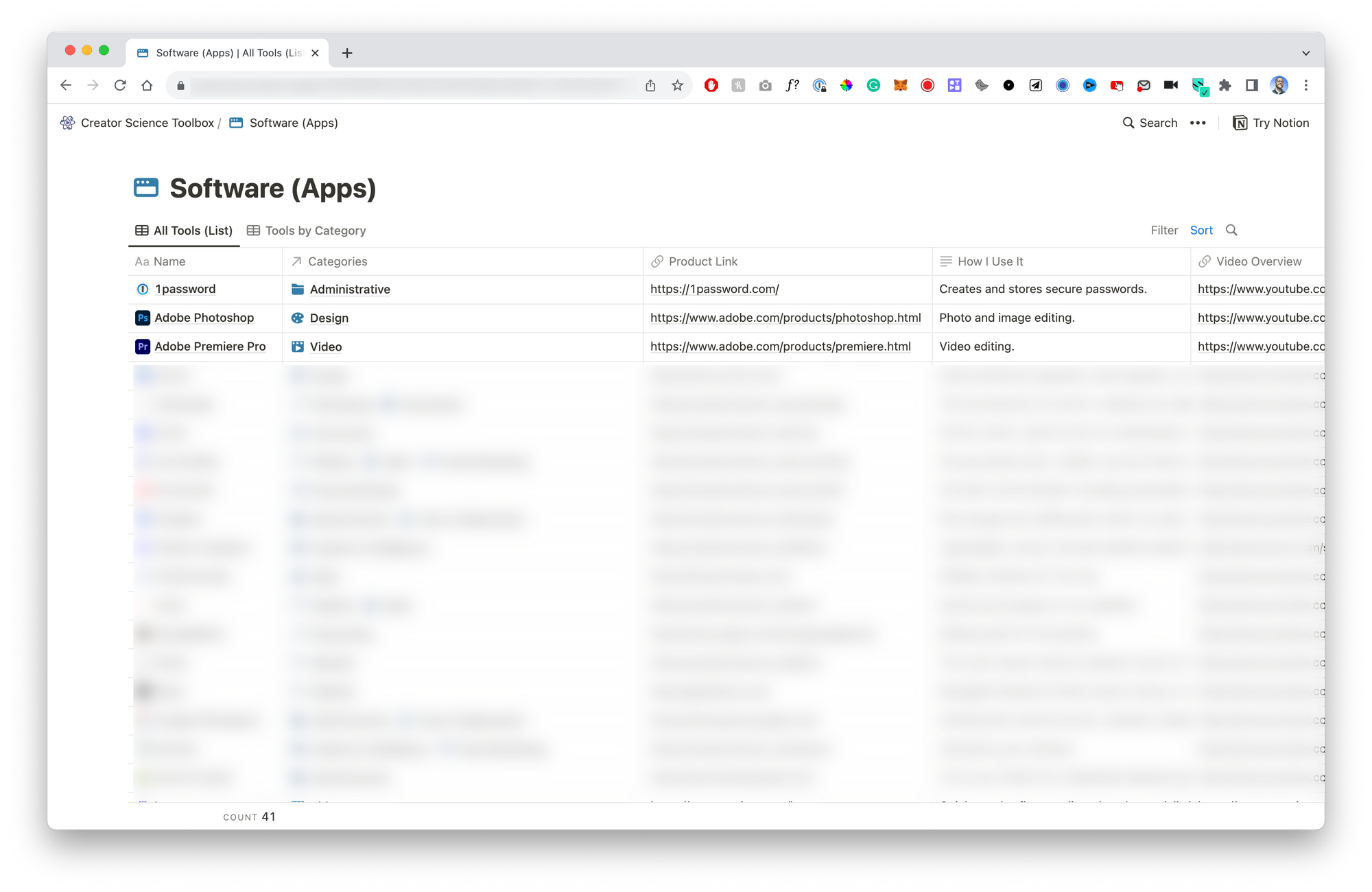 Creator Toolbox: 60+ Must-Have Tools