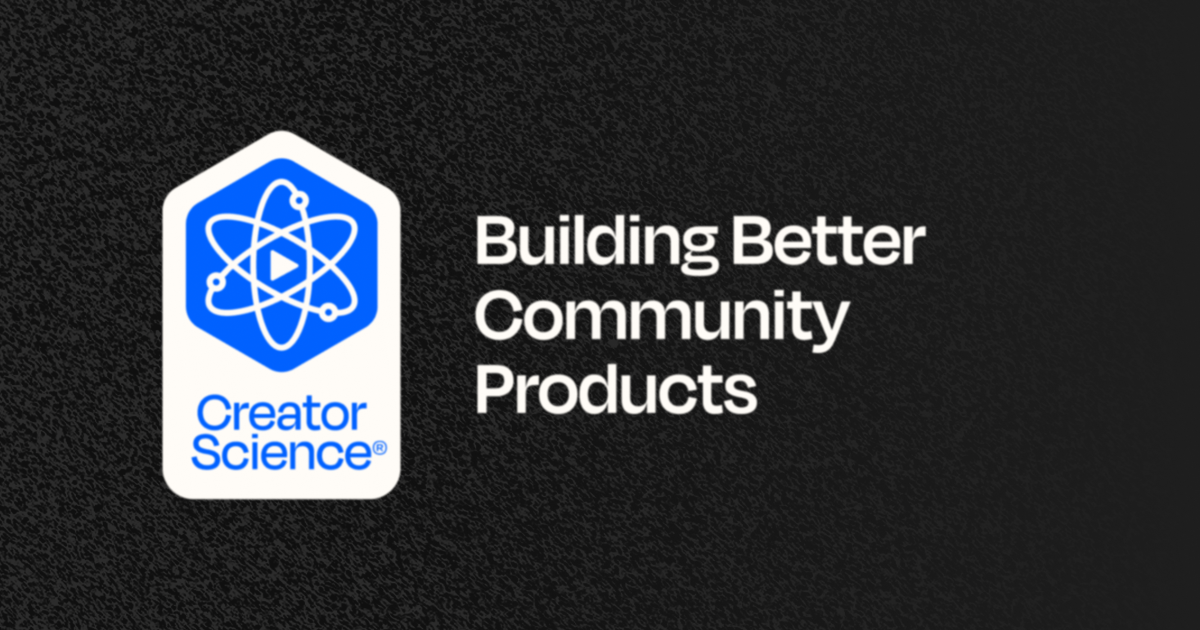 Building Better Community Products