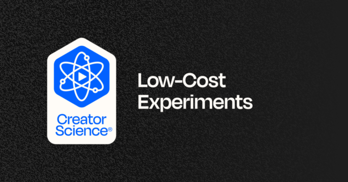 Low-Cost Experiments